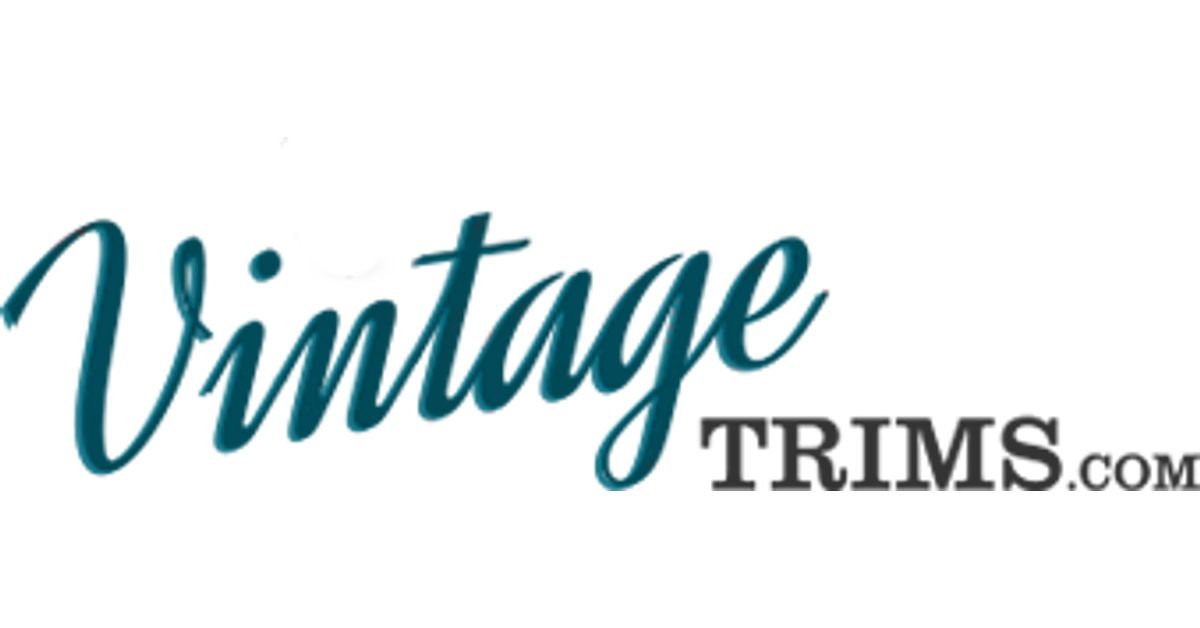 Wide selection of Vintage Fabric Trimmings – Vintage Trims