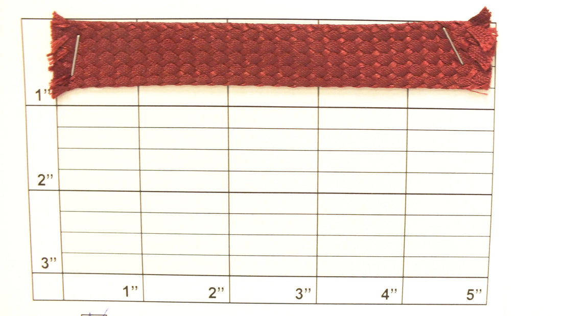 Flat Braid 5/8" (Per Yard) 3 Colors – Vintage Trims