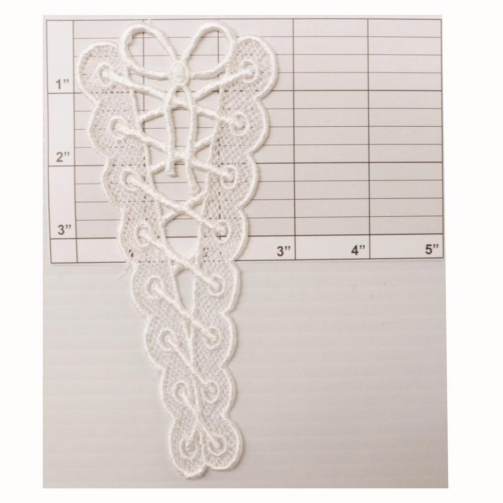 Venice Lace Center Lacing Corset Motif – Vintage Trims