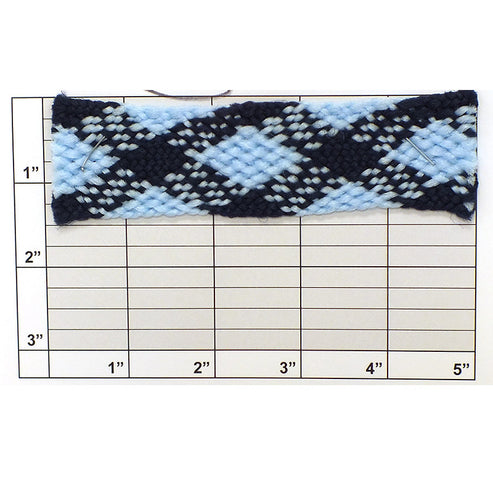Checkered Design Braid 1-1/2" (Per Yard) 2 Colors – Vintage Trims