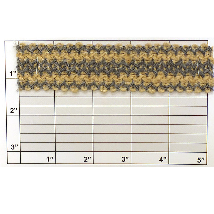 Jute Braid 1-1/4" (Per Yard) Jute/Gray – Vintage Trims