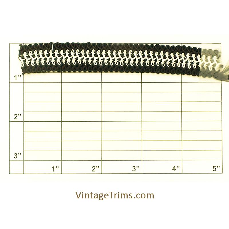 Elastic Figure 8 Braid 3/4" (Per Yard) 2 Colors – Vintage Trims