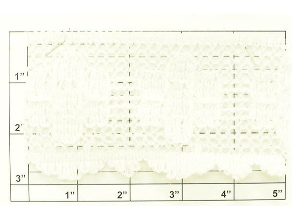 Braid w/Loop Fringe 3" (Per Yard) White – Vintage Trims