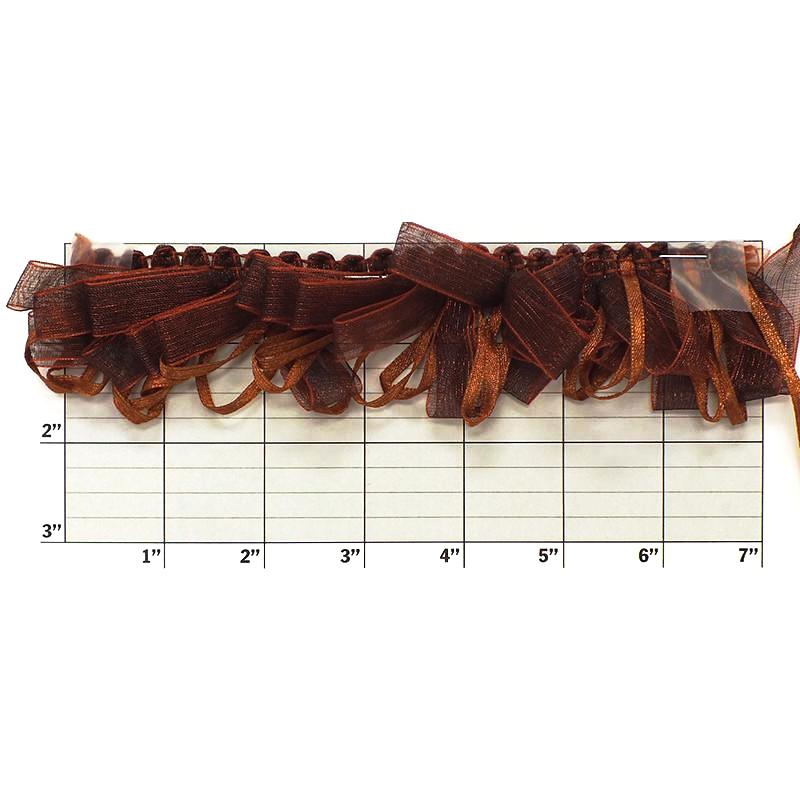 Multi Ribbon Loop Fringe 1-3/4" (Per Yard) 2 Colors – Vintage Trims